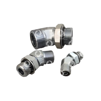 Adaptador Macho ORS-Macho O'ring boss a 45° - Tecmafer Importadores
